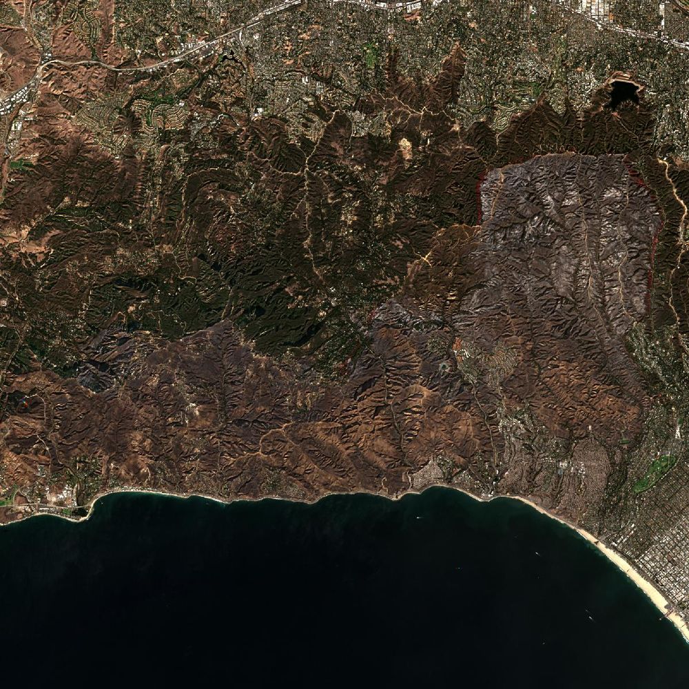 LA Wildfires: Satellite Images Reveal Devastation