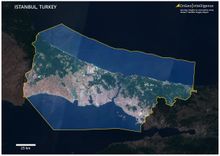 Satellite Map of Istanbul – Free Printable PDF