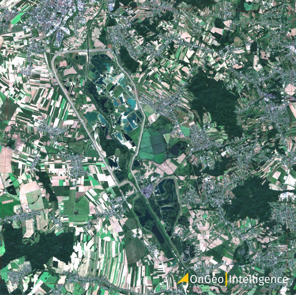 Satellite images reveal devastating floods in Poland