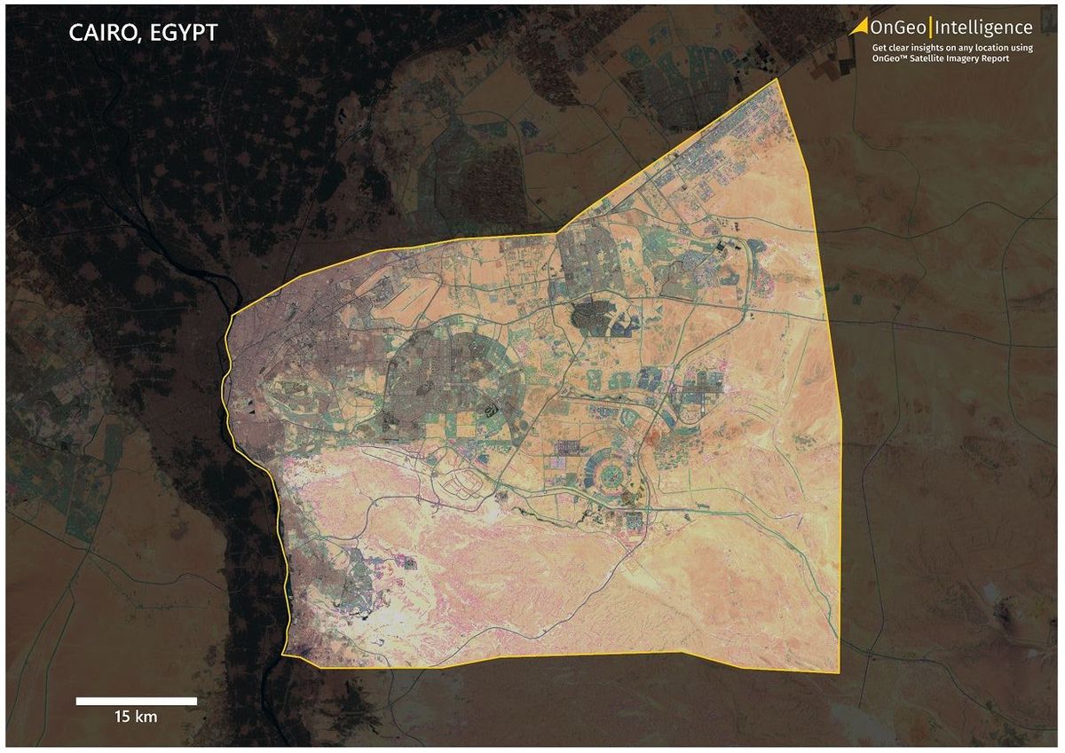 Satellite Map Cairo 2024 Free Download | OnGeo Intelligence